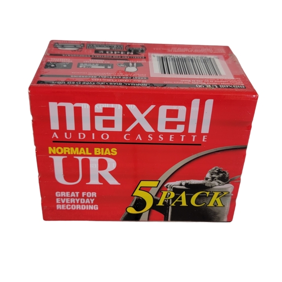 Maxwell | Media | Maxwell Normal Bias Ur Audio Cassette Blank Media ...